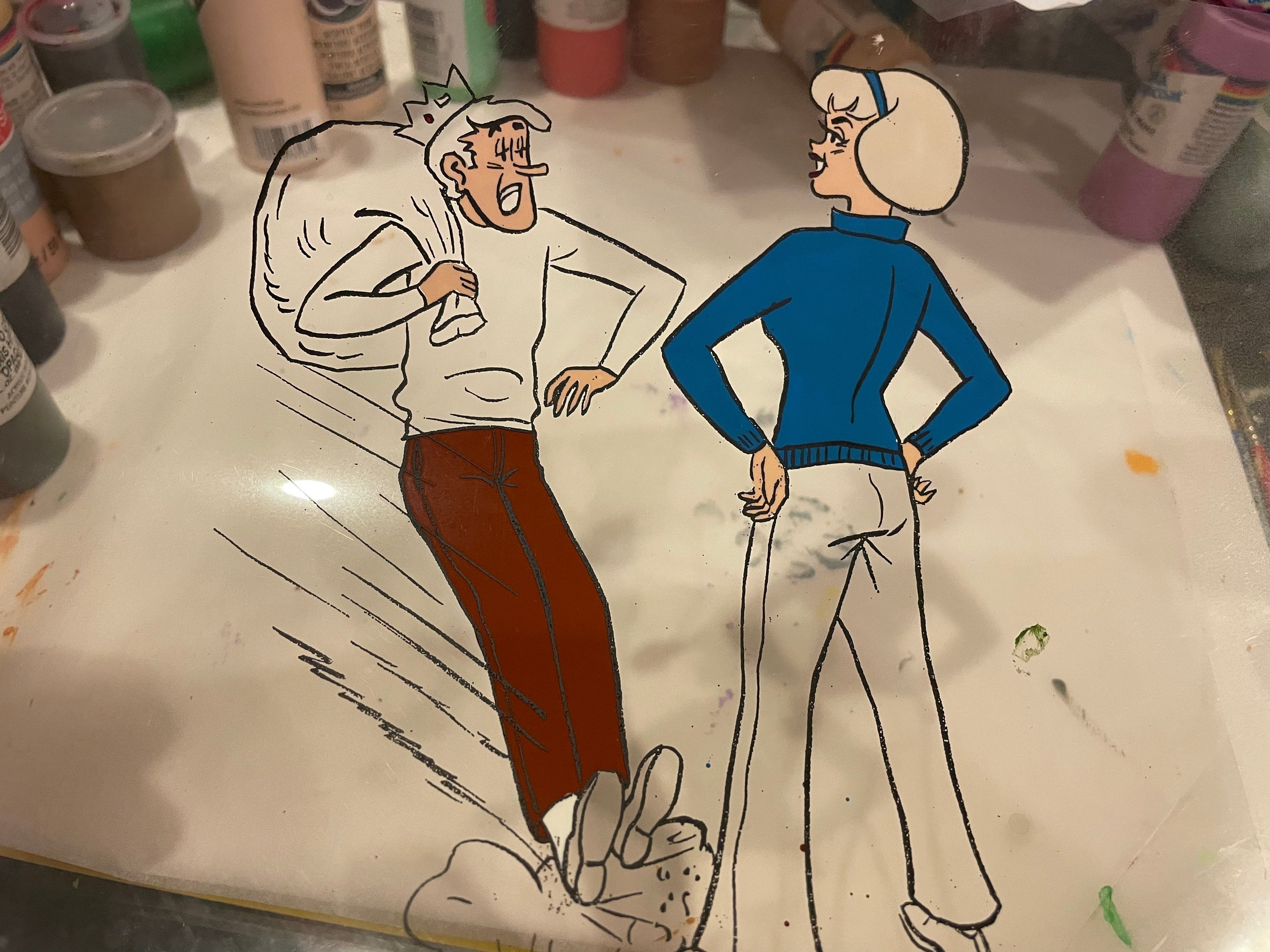 Filmation Sabrina the Teenage Witch and Jughead Jones Painted - Etsy
