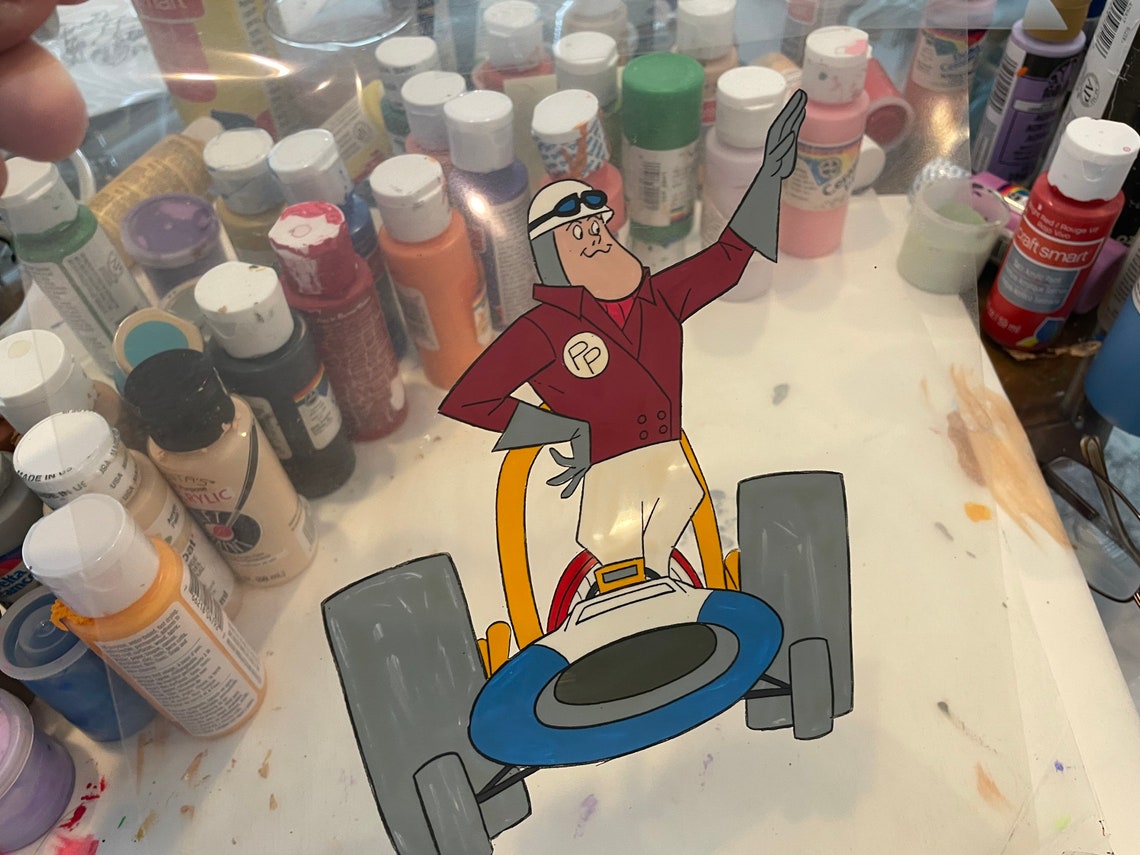 Hanna Barbera the Wacky Races Peter Perfect in the Turbo Terrific Hand ...