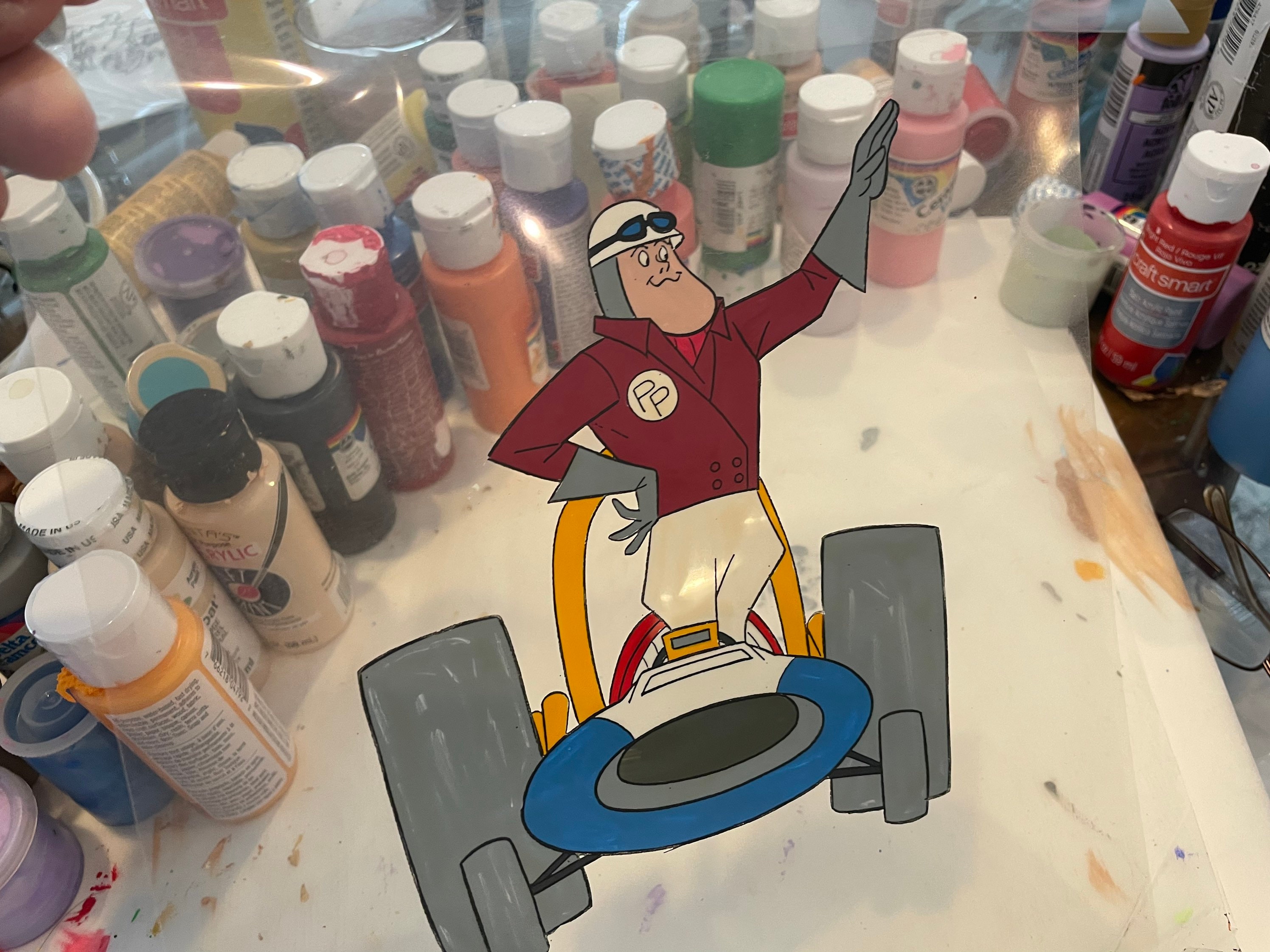 Hanna Barbera the Wacky Races Peter Perfect in the Turbo Terrific Hand ...