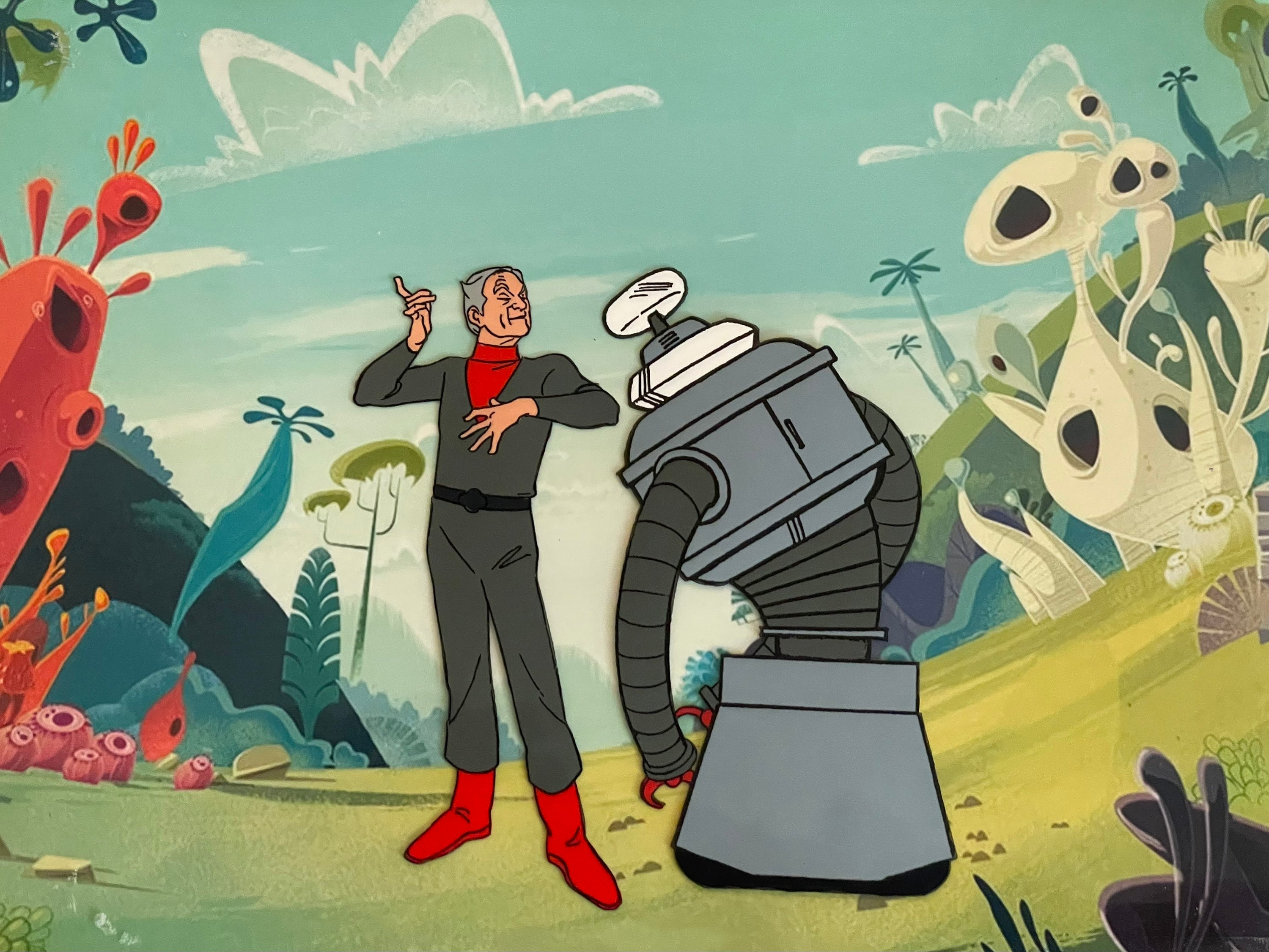 Hanna Barbera Lost in Space Hand Painted Animation Cel Art Reproduction ...