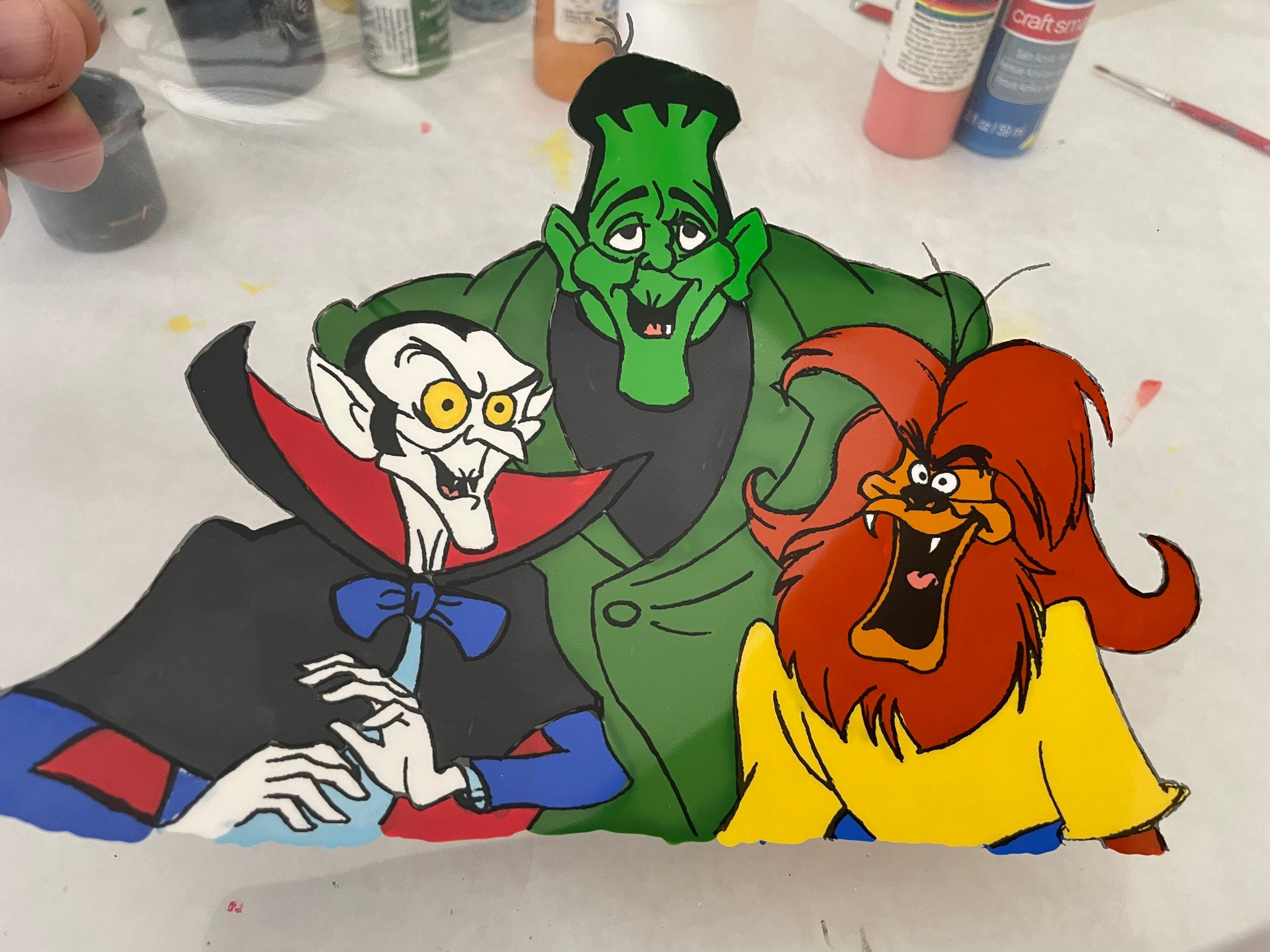 Filmation the Groovie Goolies Hand Painted Animation Cel Art ...