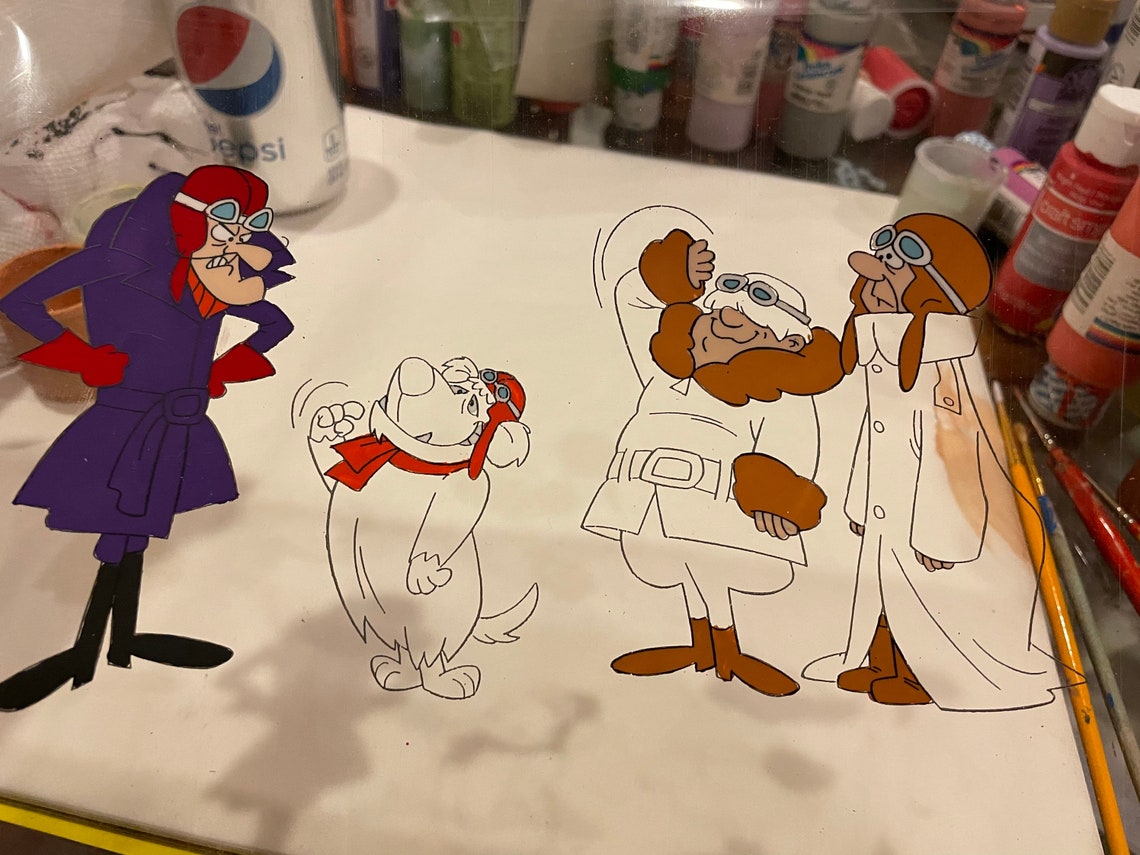 Hanna Barbera Dick Dastardly and Muttley Klunk Zilly Stop That Pigeon ...