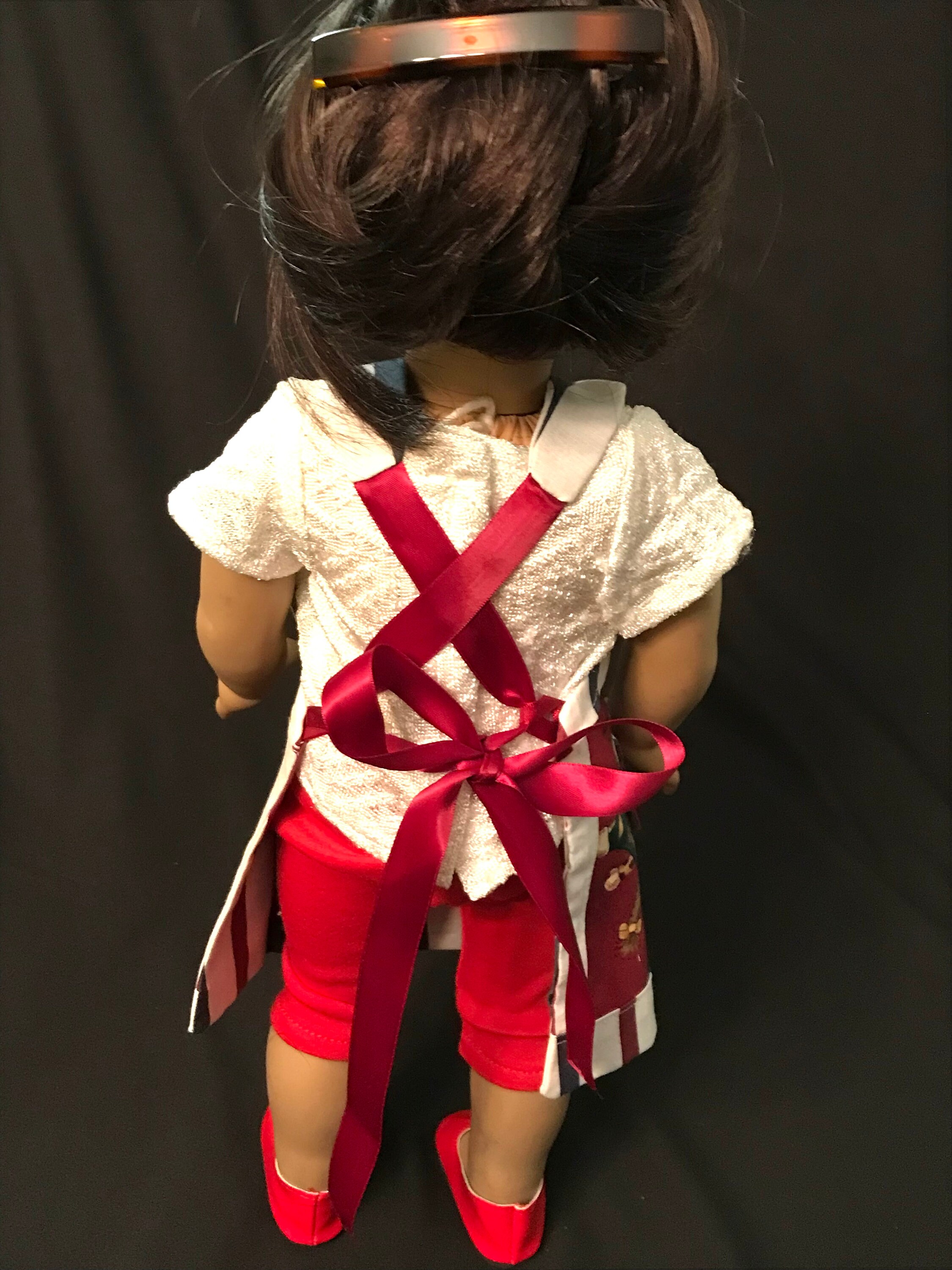 18 Dolly and Me Matching Whimsical Print Aprons Toys Doll Clothing etna ...