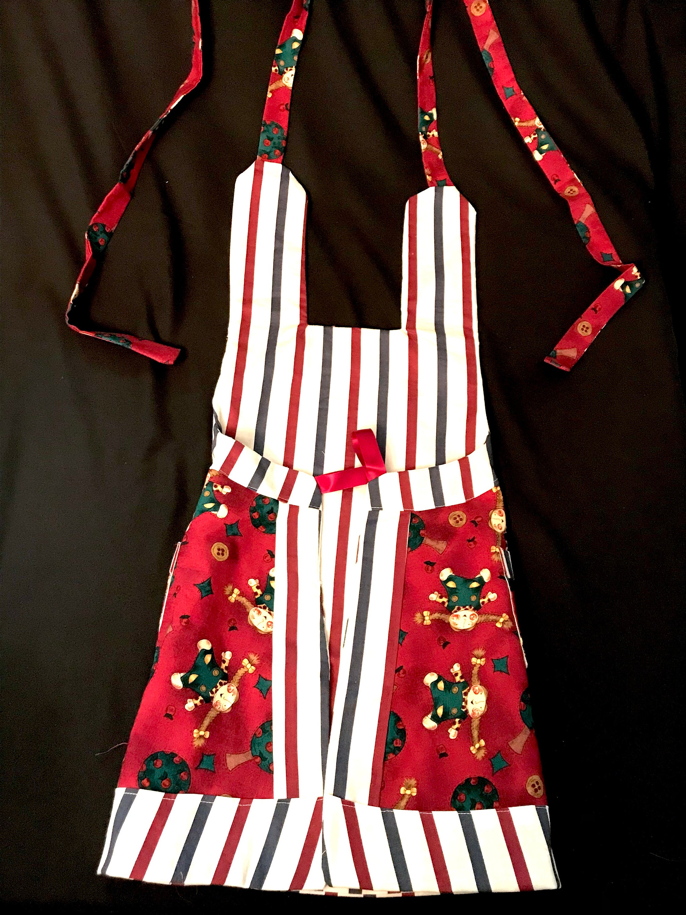 18 Dolly and Me Matching Whimsical Print Aprons Toys Doll Clothing etna ...