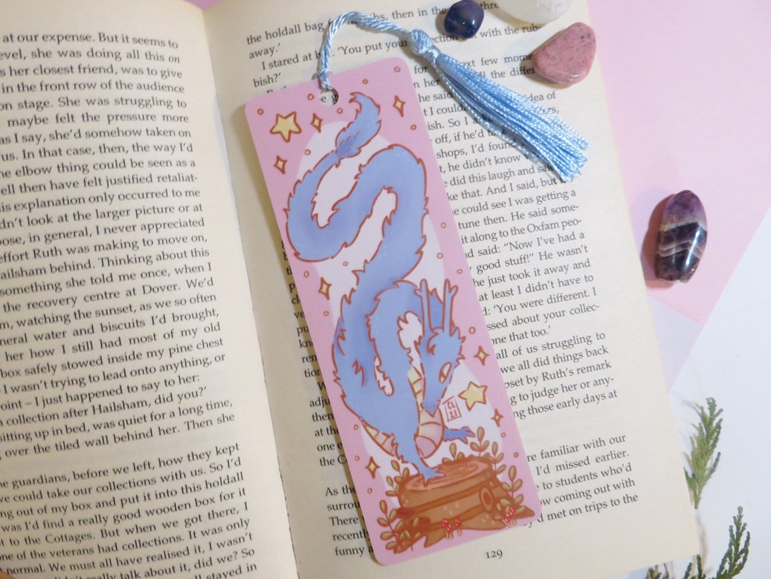 Arlo the Dragon Bookmark / Cute and Whimsical Stationary / Clodle ...