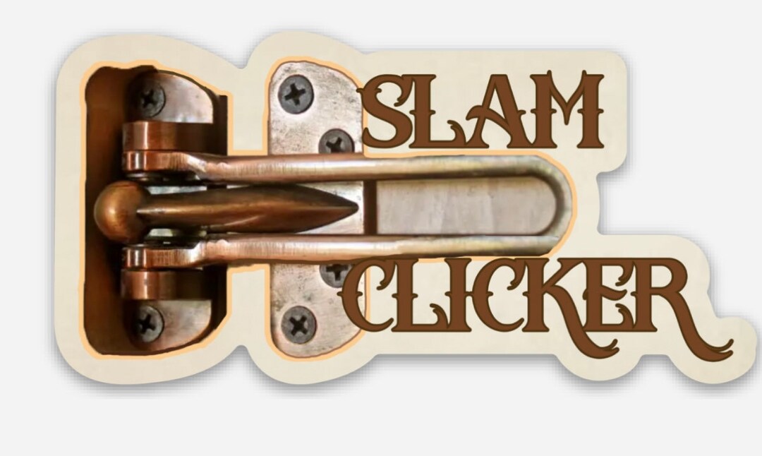 Slam Clicker Sticker - Etsy