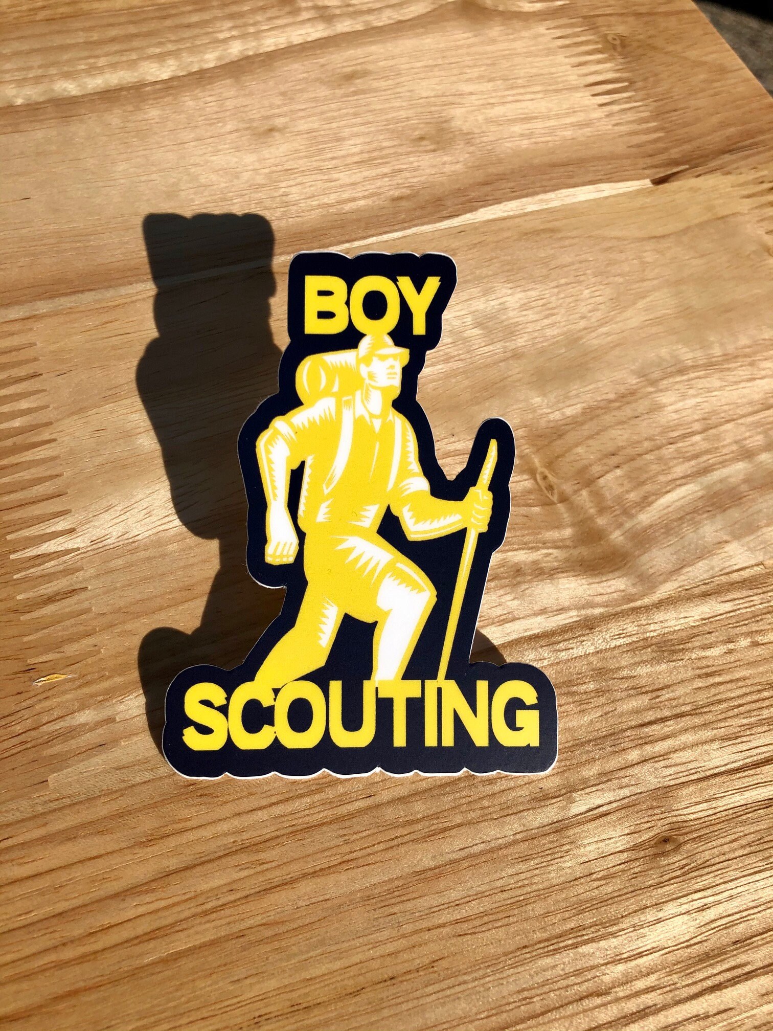 Boy Scouting Sticker - Etsy