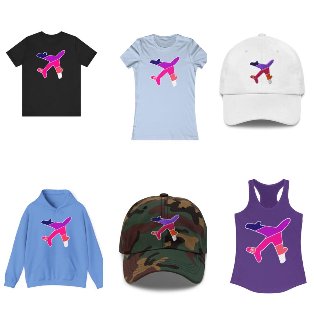 The Hawaiian Airplane T-shirt/hat/tank/hoodie/hoodie Crop - Etsy