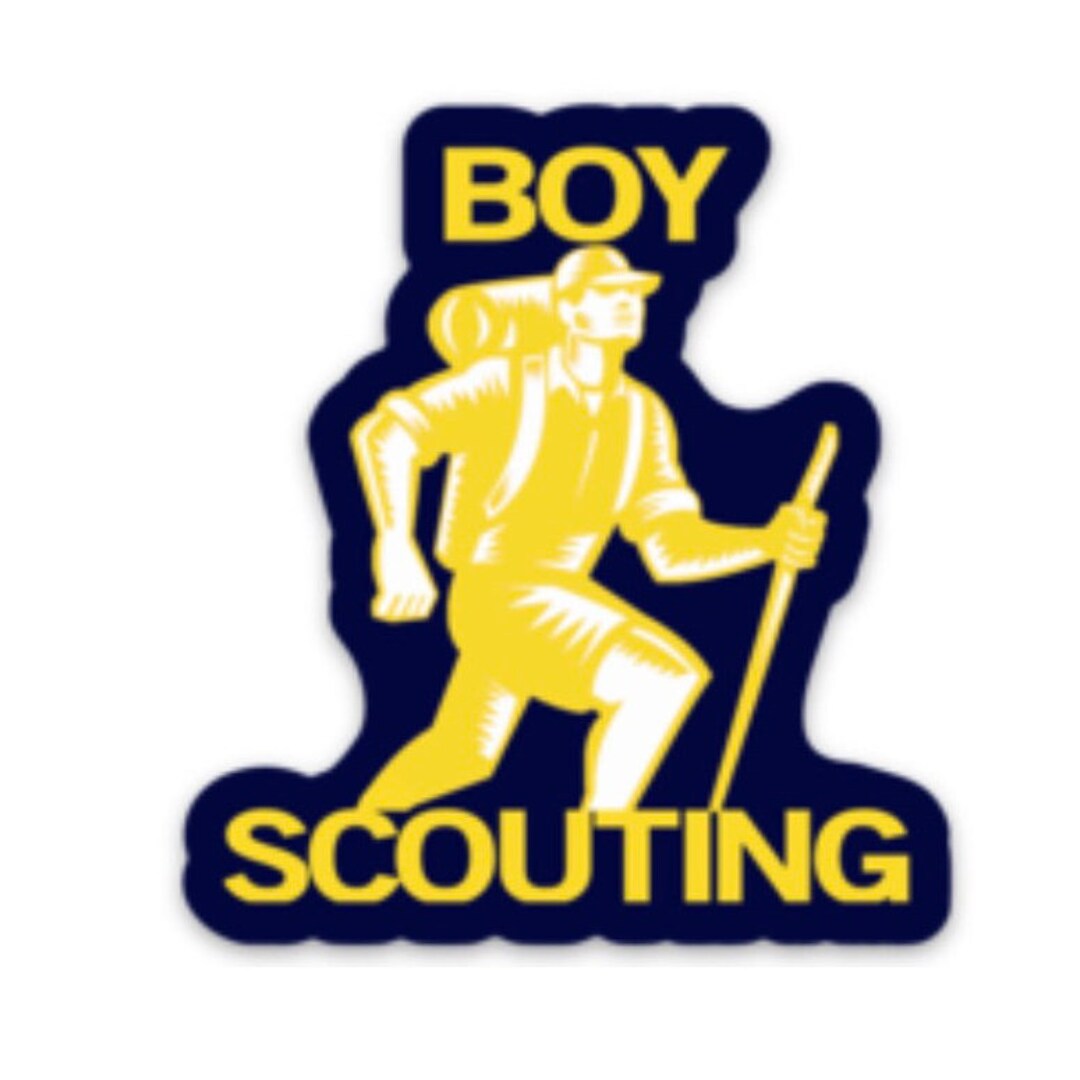 Boy Scouting Sticker - Etsy