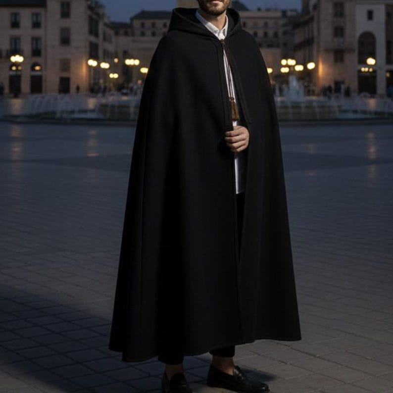 Moroccan Camel Silham Burnouse – Handmade Cashmere Cape - Etsy