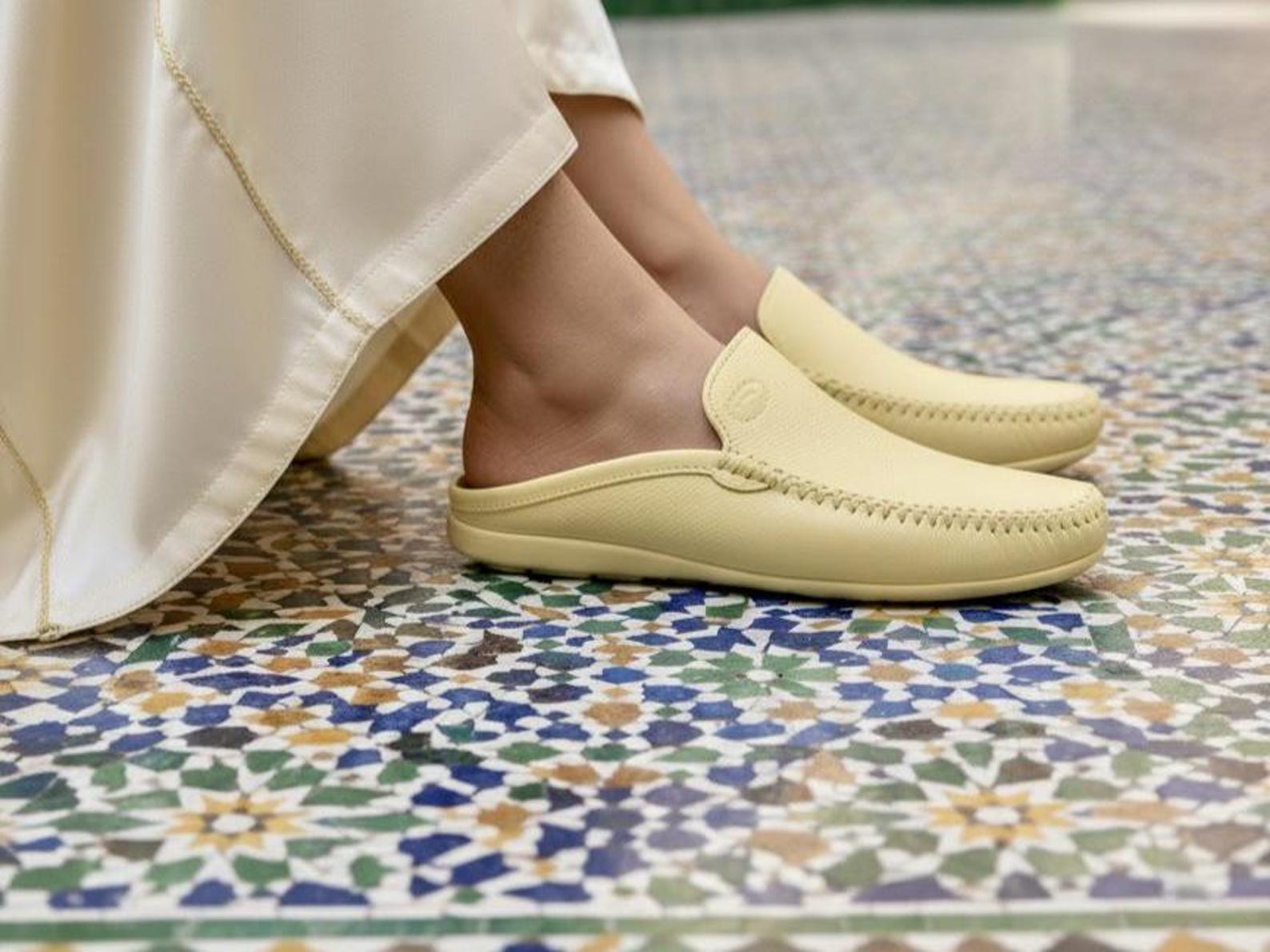 Babouche pour hommes Belgha Meksaa, chaussures mokassin marocaines ...