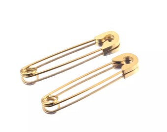 Coil Less Safety Pins - Etsy