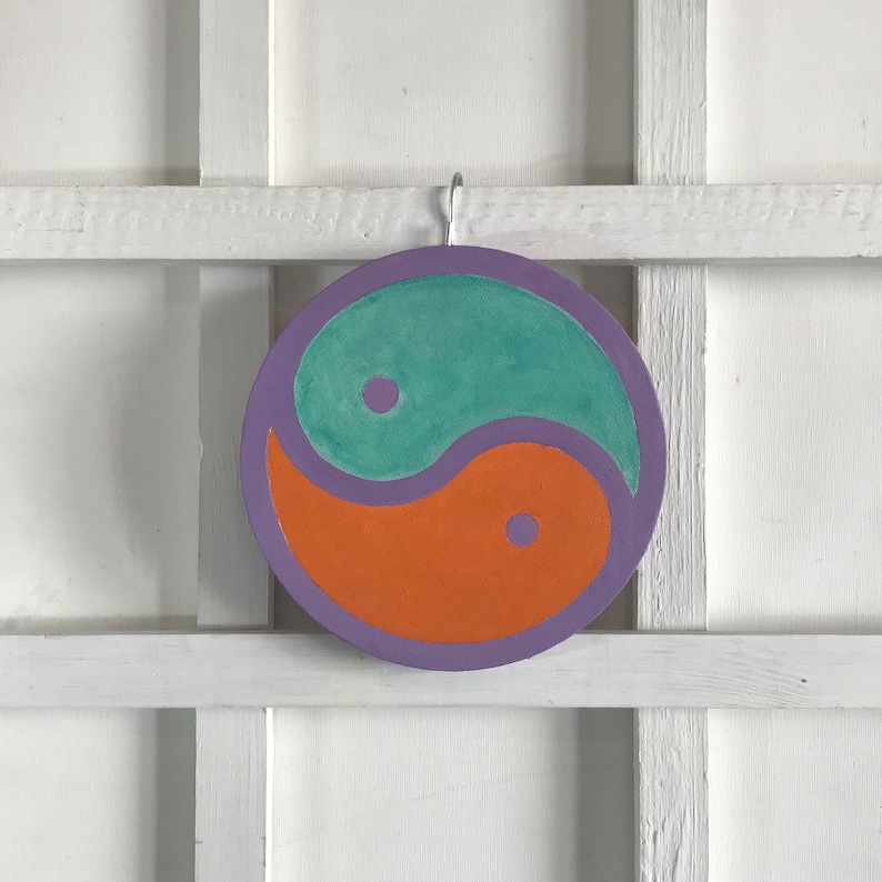 Yin Yang Signs Paintings by Glyn Powell - Etsy