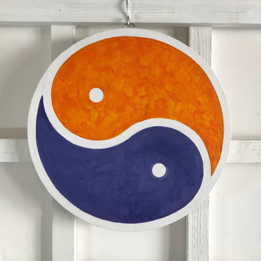 Yin Yang Signs Paintings by Glyn Powell - Etsy