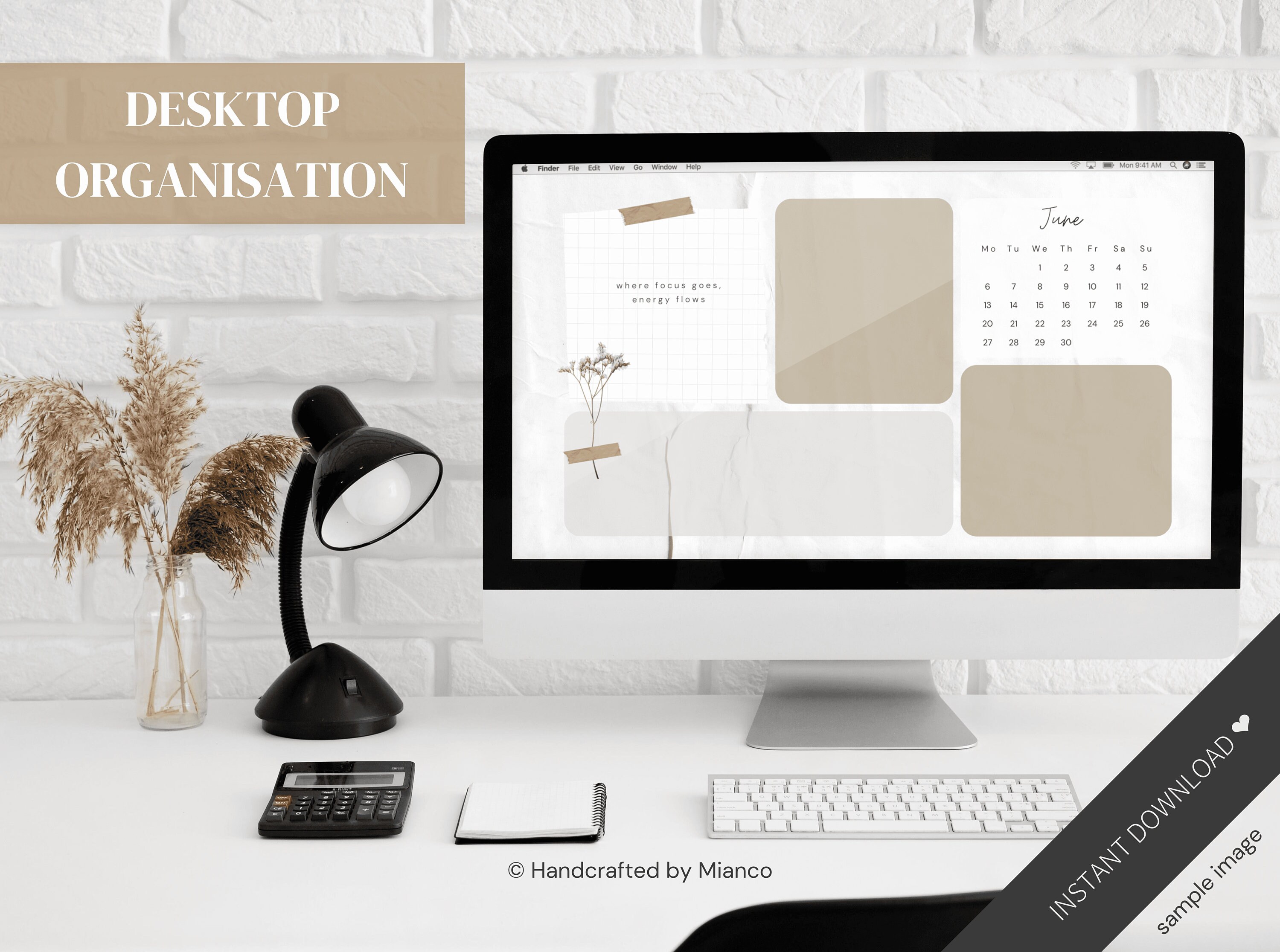 2022-2023 Desktop Organizer Wallpaper Flora Folder Icon Set - Etsy