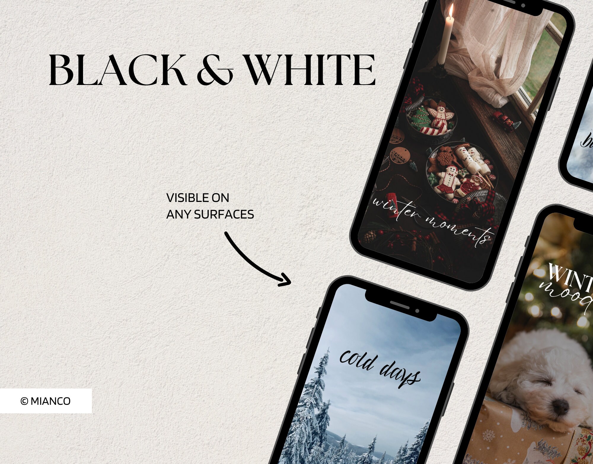 600 Instagram Story Stickers WINTER BUNDLE Instagram Story Stickers ...