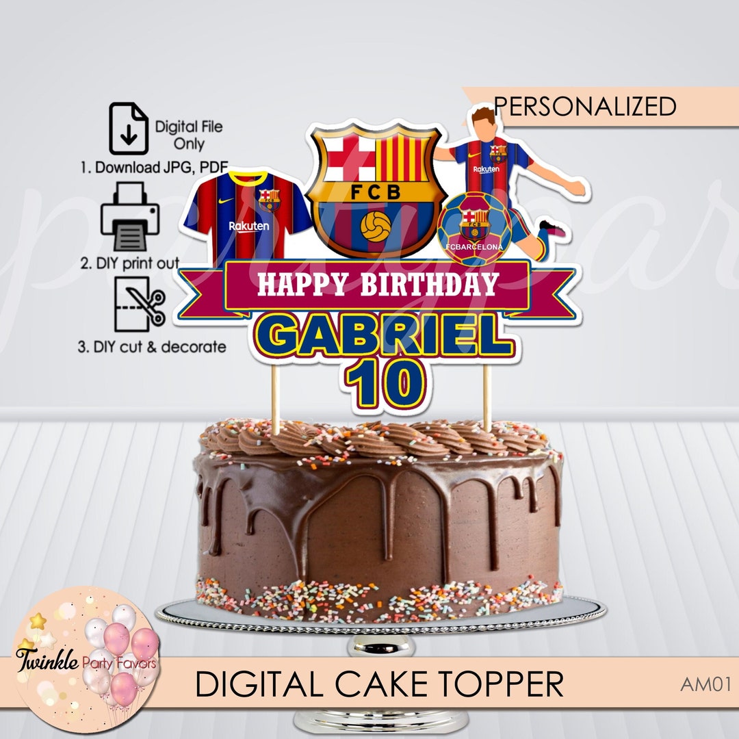 Topper de pastel de Barcelona, Topper de pastel de Barcelona, Topper de ...