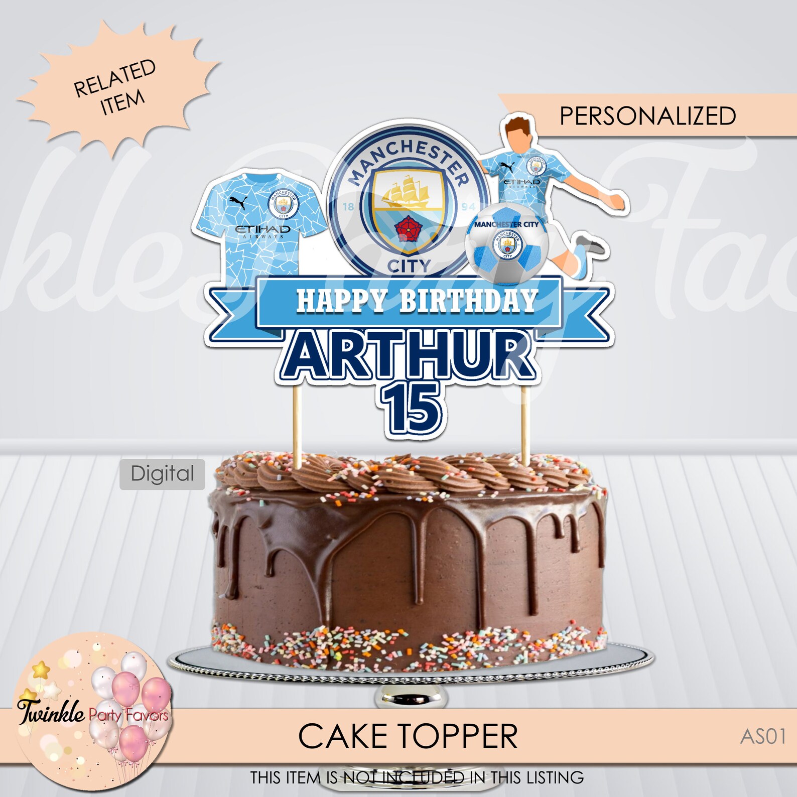 Real Madrid Cake Topper Real Madrid Topper Real Madrid | Etsy