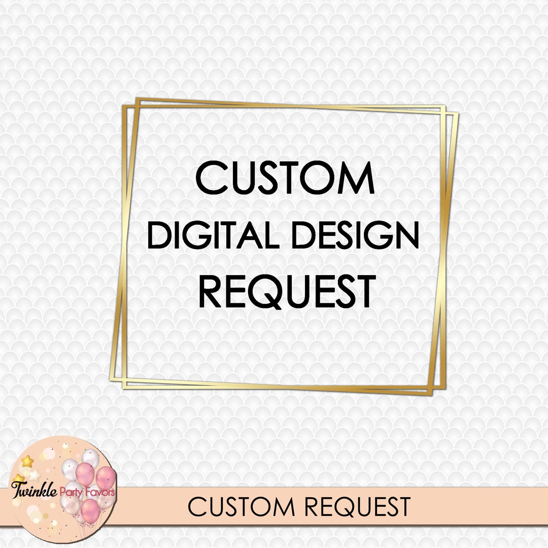 Custom Digital Food Label, Instant Download, Digital File Only - Etsy
