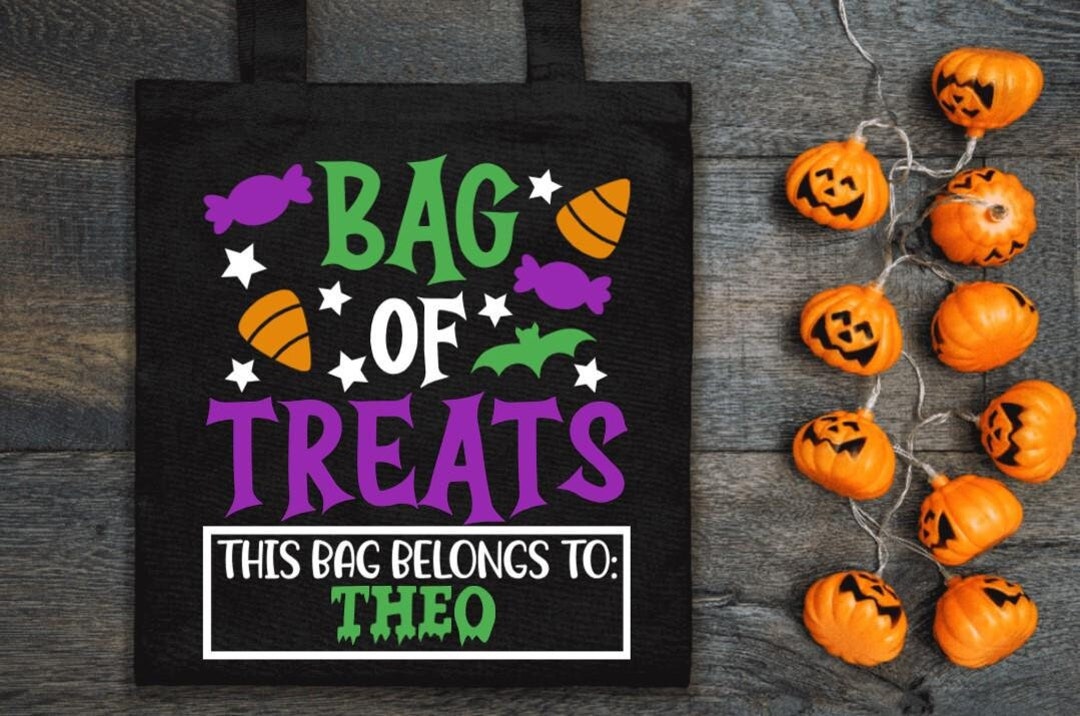 Trick or Treat Bags, Halloween Treat Bags, Halloween Candy Bags, Trick ...