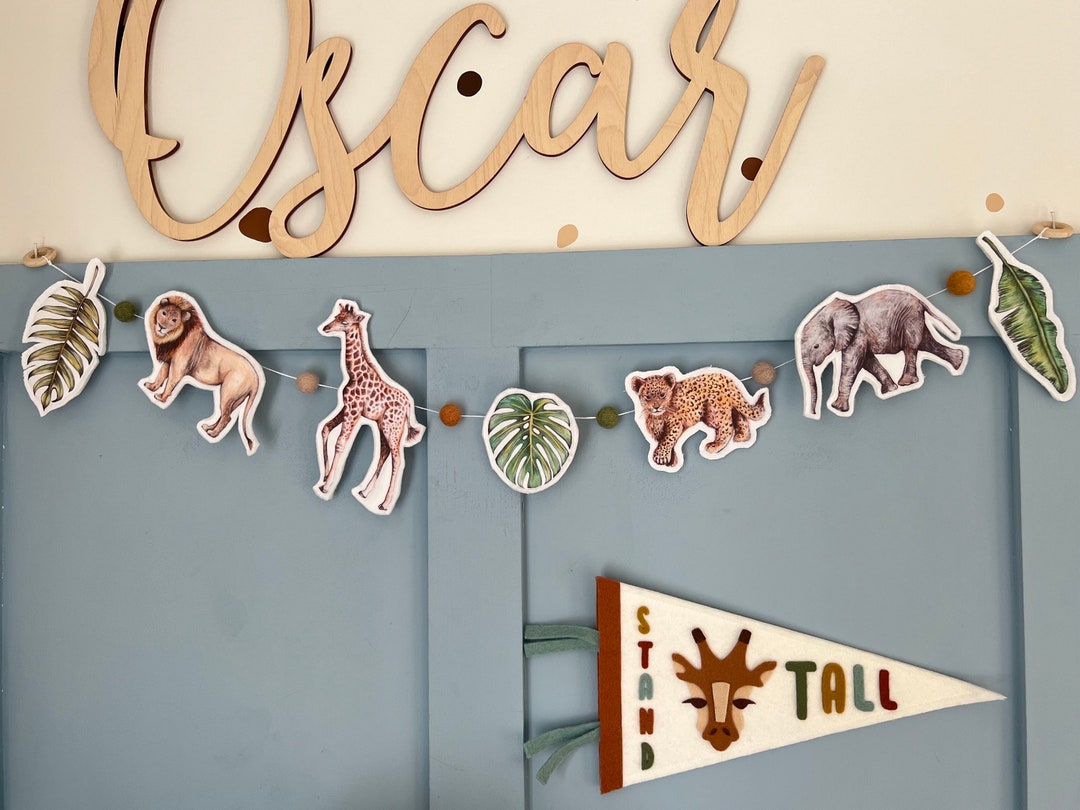Safari (design Your Own) Garland - Etsy