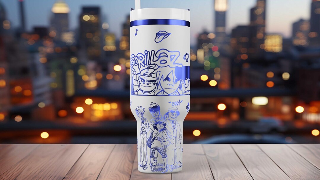 Laser Engraving Design - Apes 2 - 40oz Tumbler Wrap - Digital File SVG ...