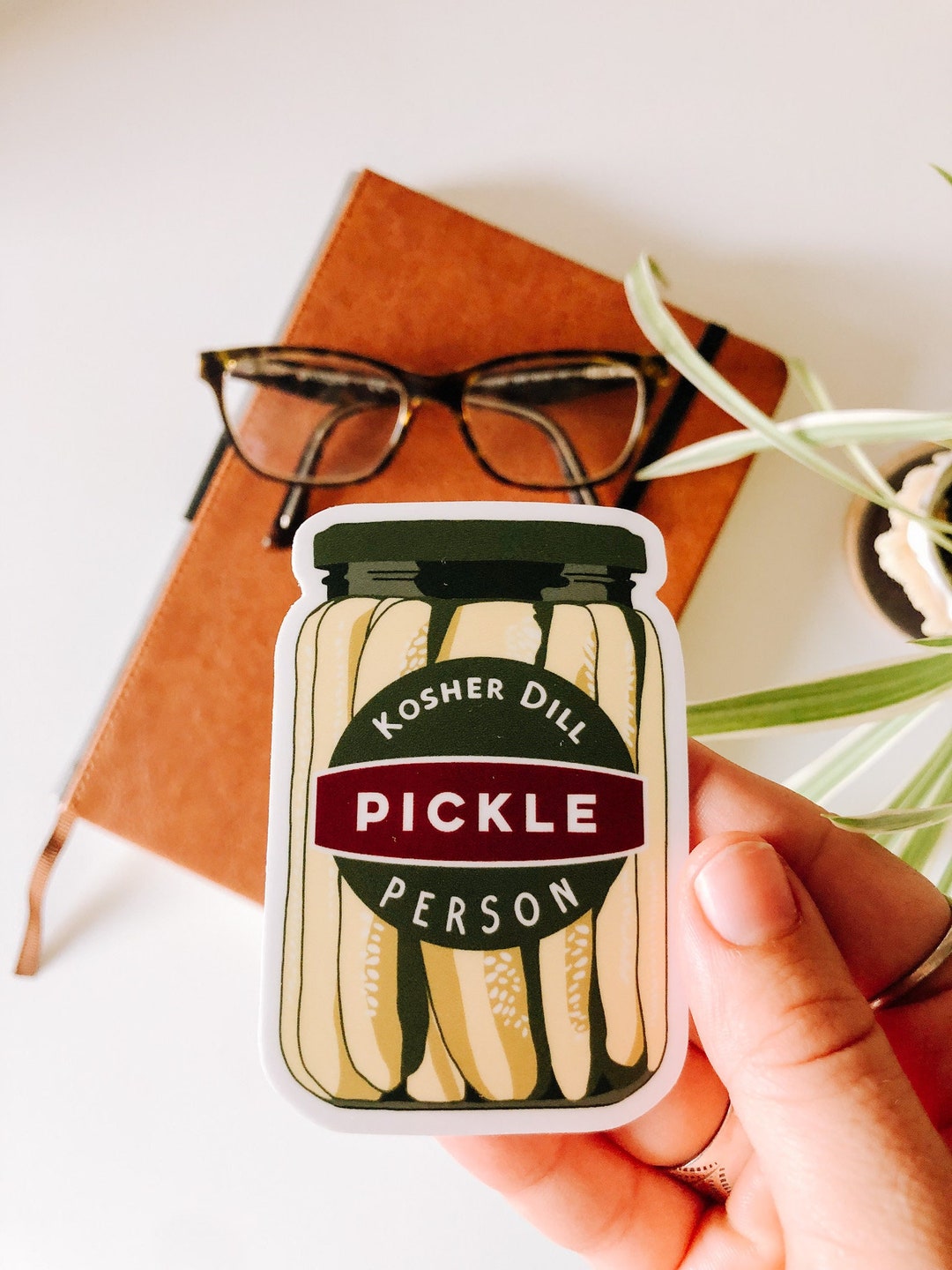 Pickle Person Sticker Dill Pickle Sticker Pickle Lover Sticker Laptop ...