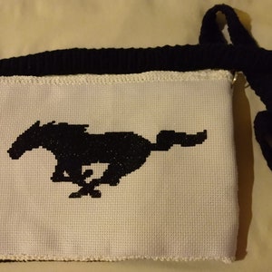 Ford Mustang Pony Cross Stitch Chart - Etsy
