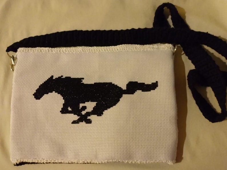 Ford Mustang Pony Cross Stitch Chart - Etsy