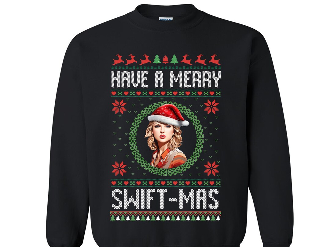 Taylor Have a Merry Swiftmas Sweater, TS 1989 Merry Christmas Sweater ...