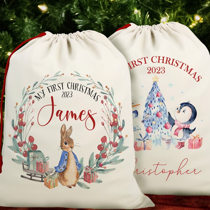 Christmas Bags - Etsy