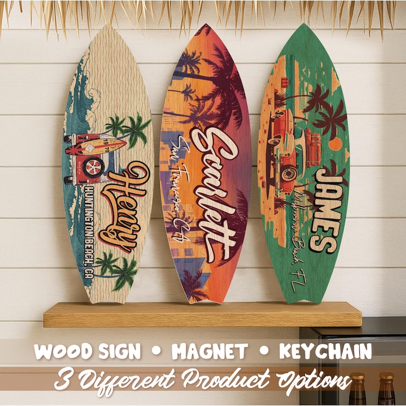 Custom Surfboard Prints - Etsy