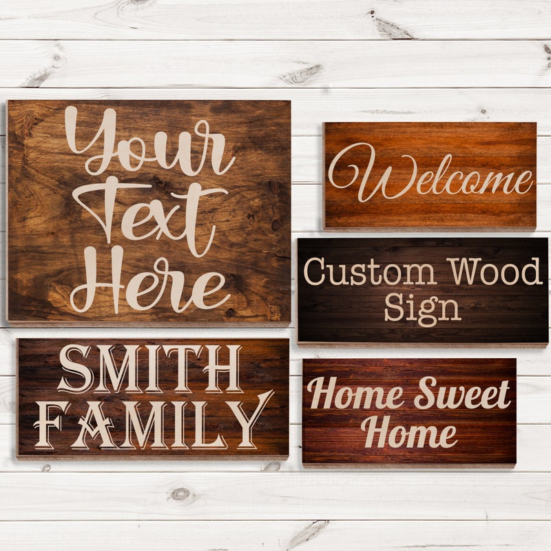 Wooden Quotes Plaques - Etsy