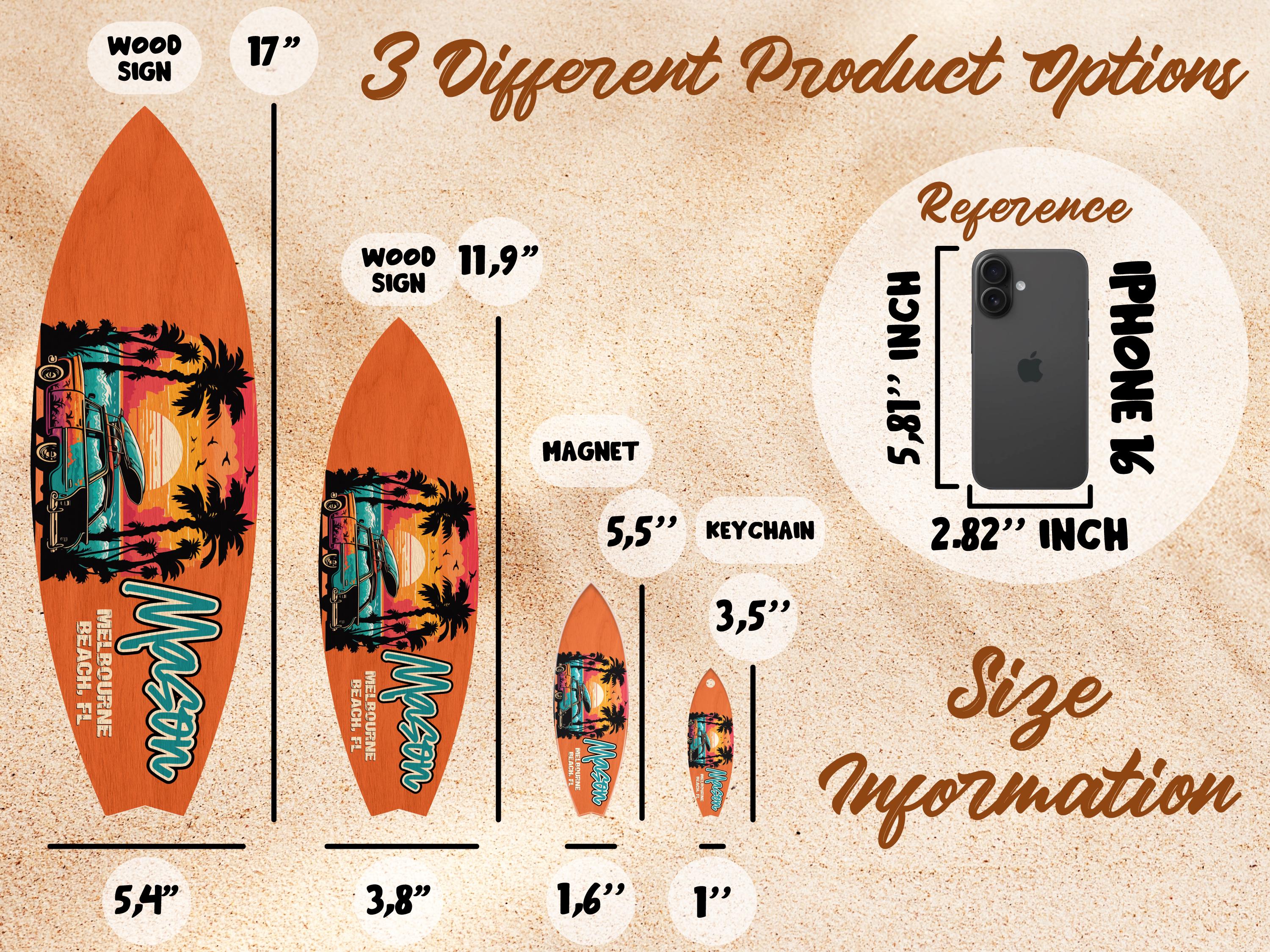 Custom Surf Gift for Surf Lover Gift, Surf Sign Gift for Surfers, Surf ...