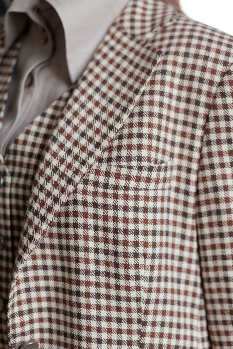 Elegant Jacquard Linen Jacket With Viscose Lining and Unique Details - Etsy