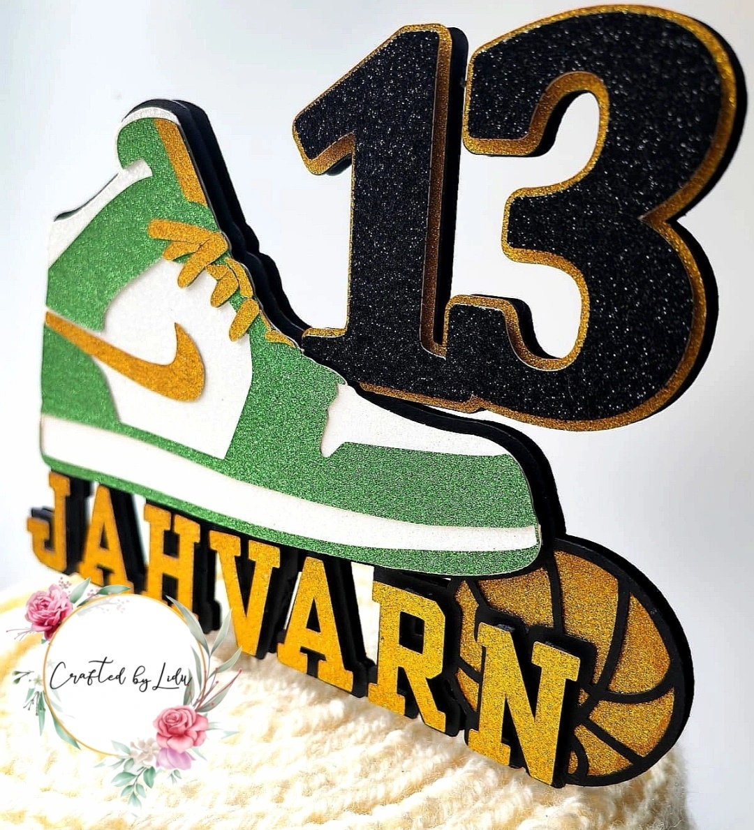 Nike Air Force 1 Cake Topper - Etsy