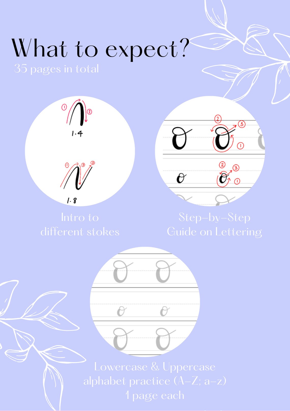 Modern Calligraphy for Beginners - Practice Sheet - Digital Download ...
