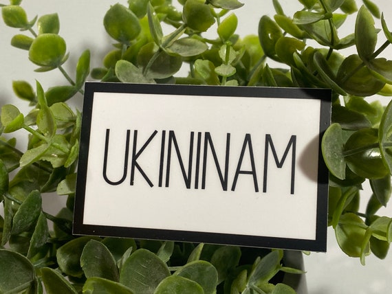 Filipino Punny Stickers: UKININAM | Etsy
