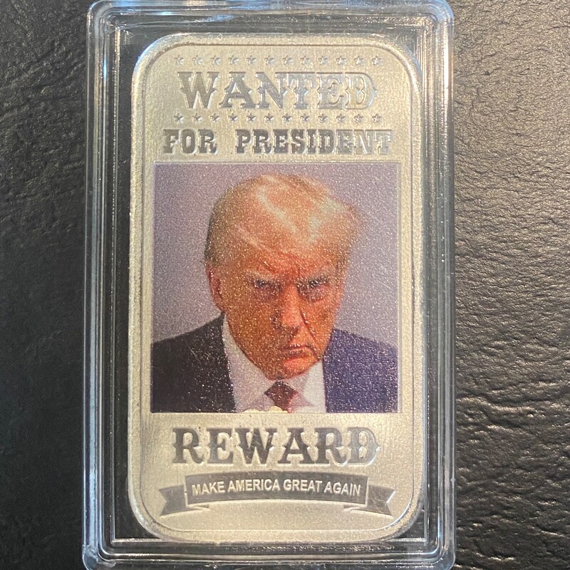 Trump Silver Bar - Etsy