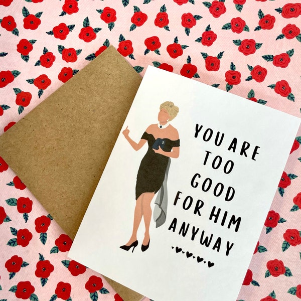 Break up Card - Etsy
