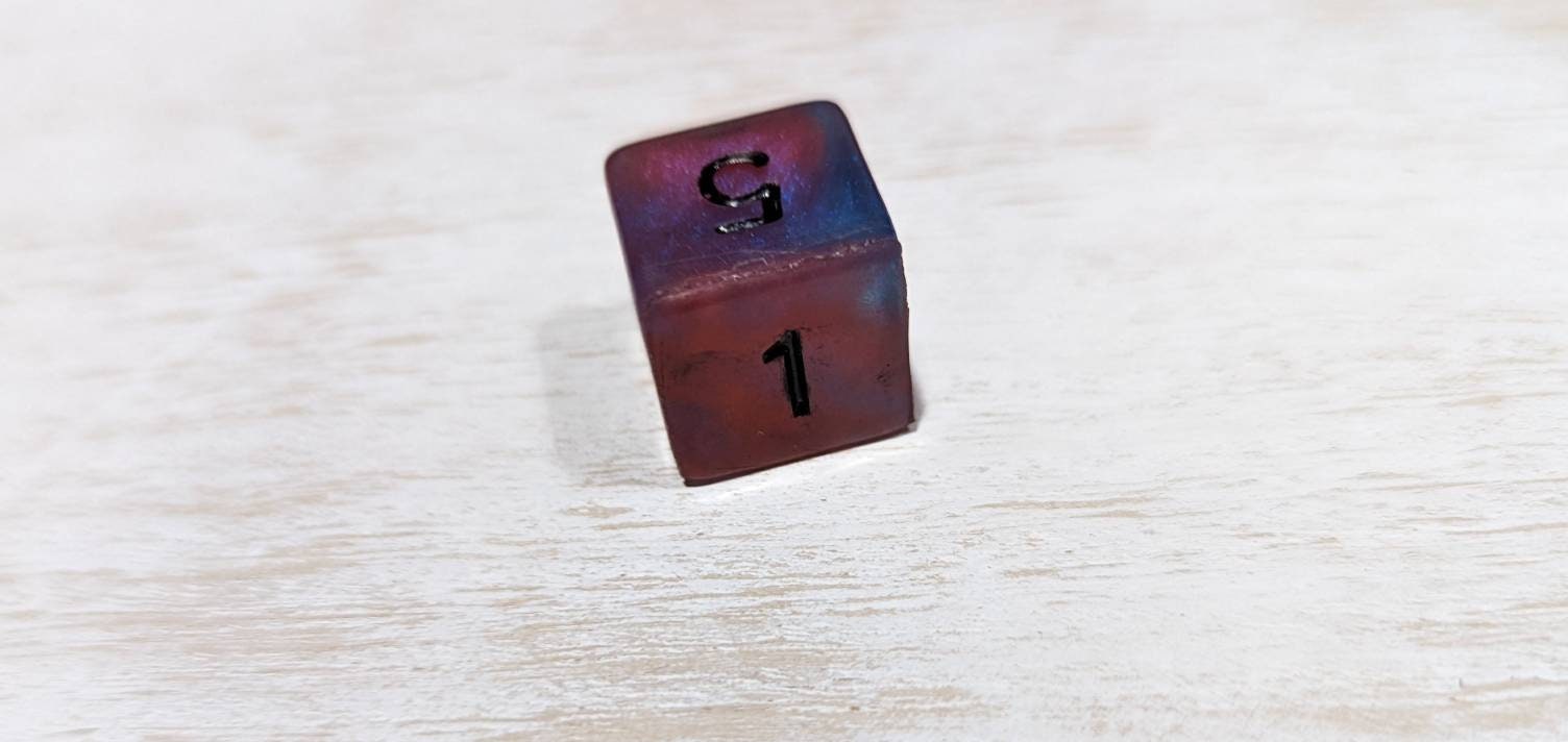 Izzet MTG Theme Dnd Dice Set - Etsy