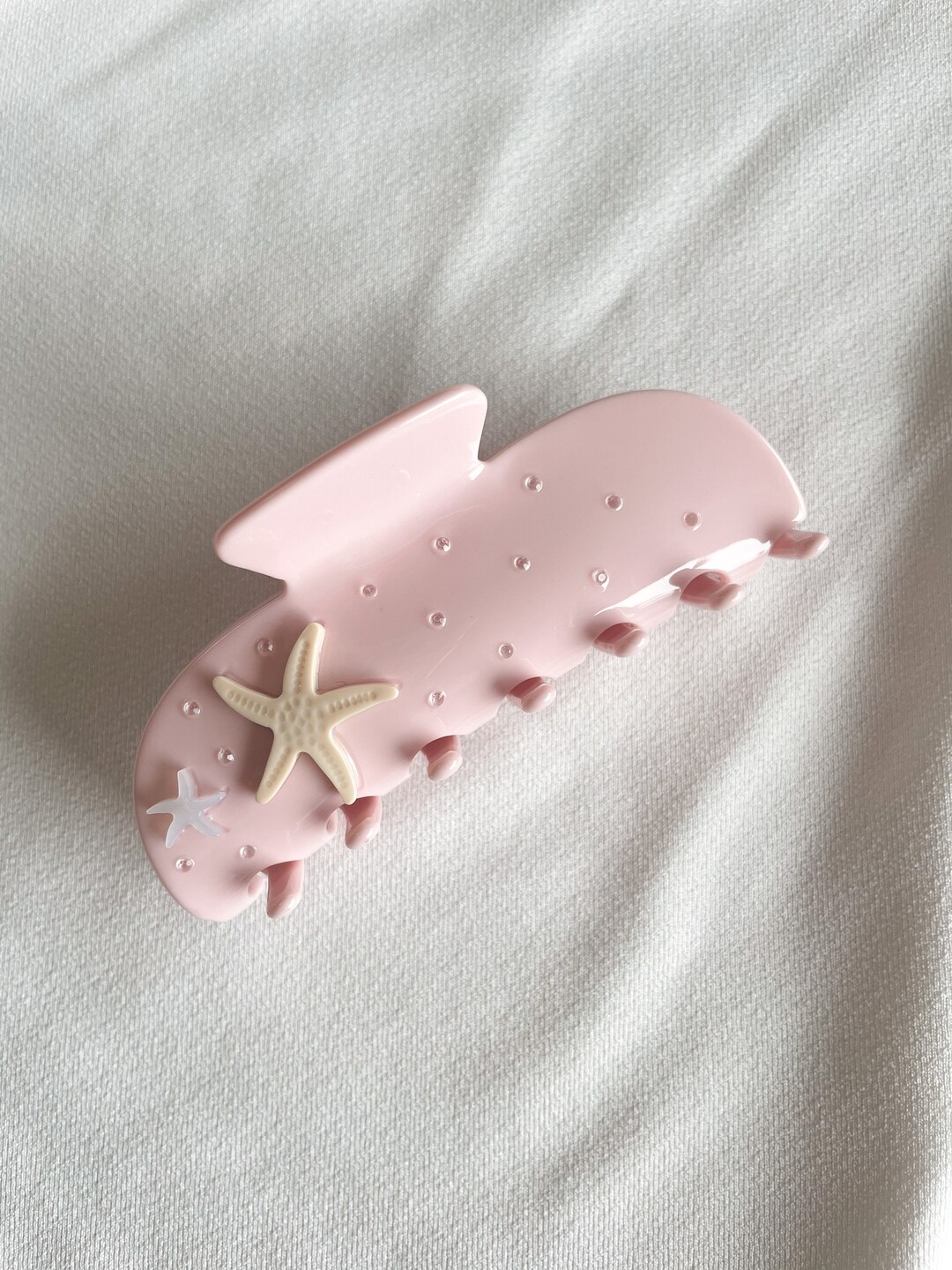 Pink Hair Claw Starfish Hair Claw Clip Vacation Hair Claws Bachelorette ...