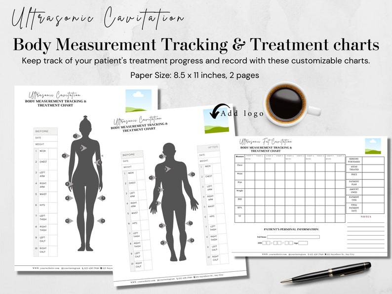 Ultrasonic Fat Cavitation Consent Forms, Body Contouring, Body ...
