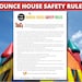 Bounce House Rules, Inflatable Safety Rules, Bounce House Safety Rules ...