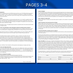 360 Photo Booth Contract Template, 360 Photo Booth Rental Agreement ...