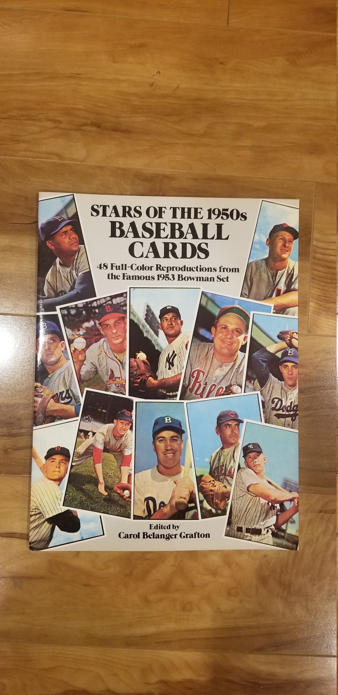 Stars of the 1950s Baseball Cards 1953 Bowman Reproduction, Dover Pub ...