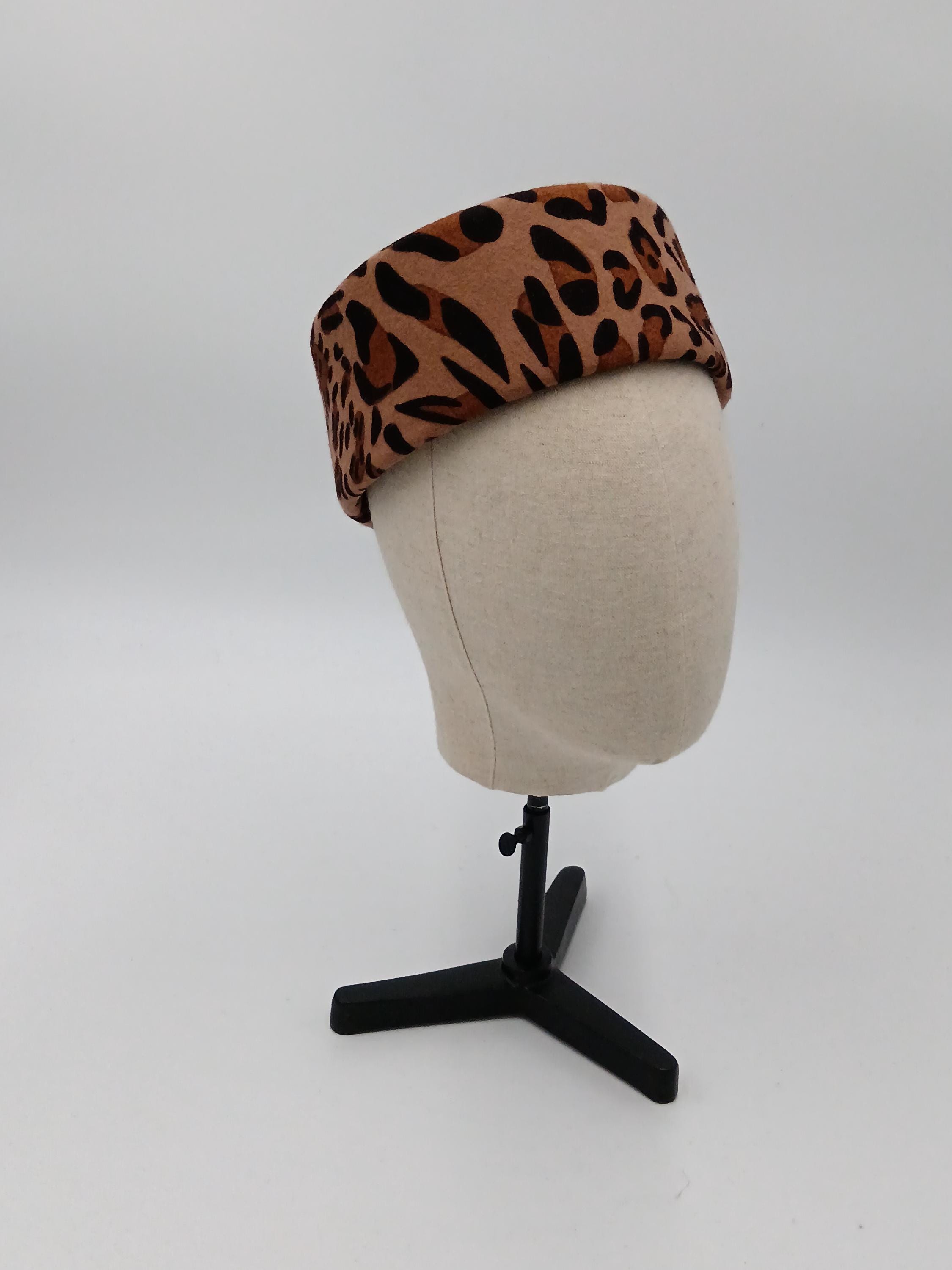 Pillbox Leopard Kennedy Style - Etsy
