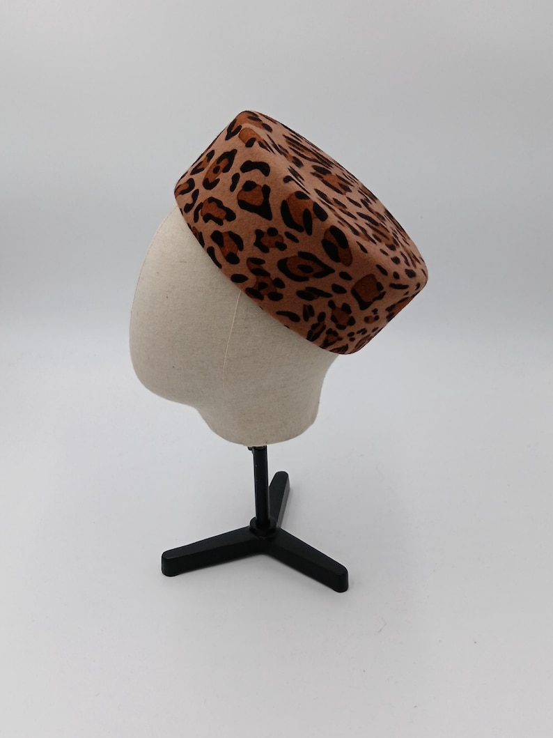 Pillbox Leopard Kennedy Style - Etsy