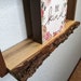 Rustic Hanging Ladder Shelf 1, 2, or 3 Shelves With or Without Live ...