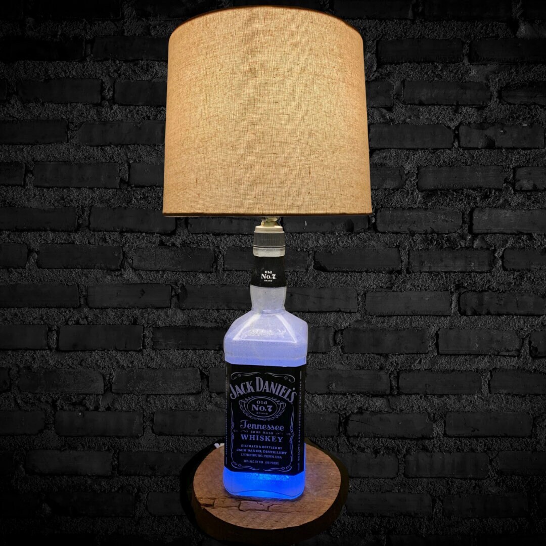 Large Whiskey Bottle 16 Color Changing LED Half Gallon Liquor Bottle 2 ...